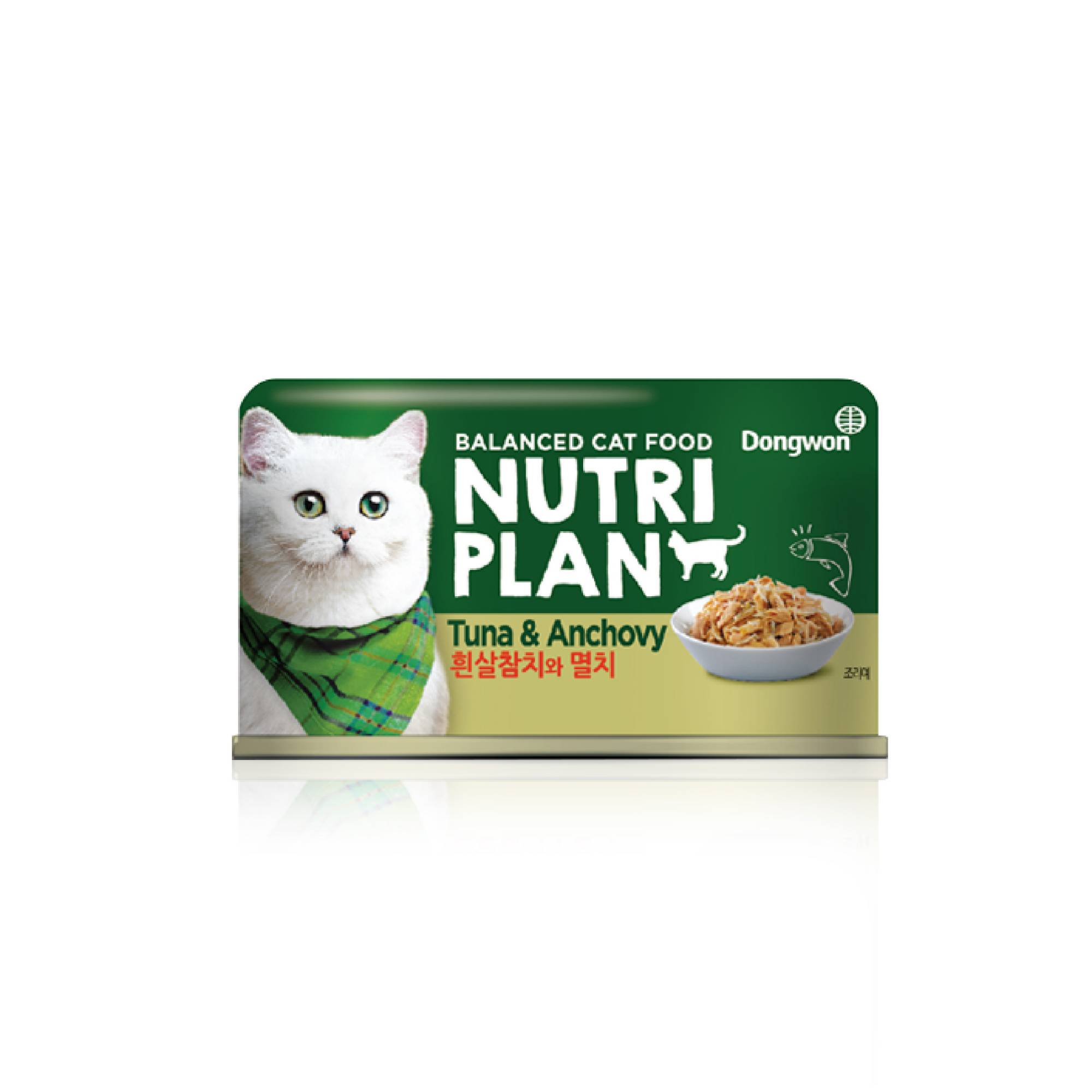 Nutriplan Cat Canned Food Tuna & Anchovy - Pro Feeds