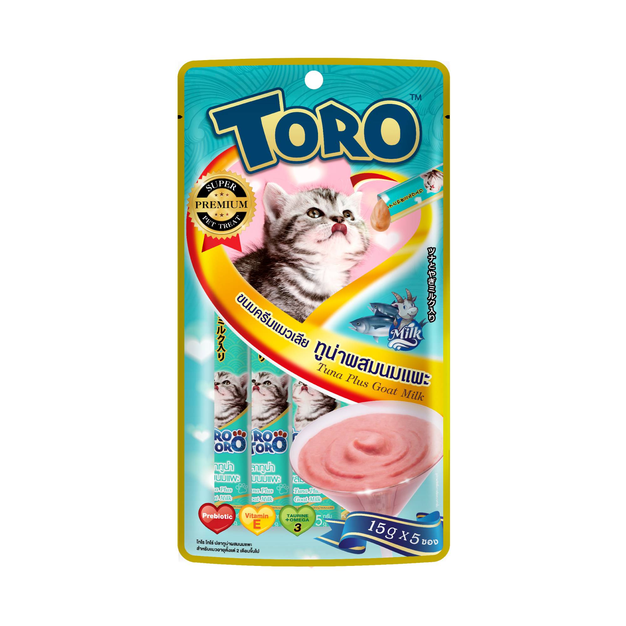 Toro Lickable Treat Tuna Plus Goat Milk