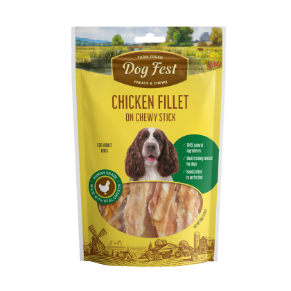 Dog Fest Dog Fest Chicken Fillet Chewy for Adult Dog - Pro Feeds