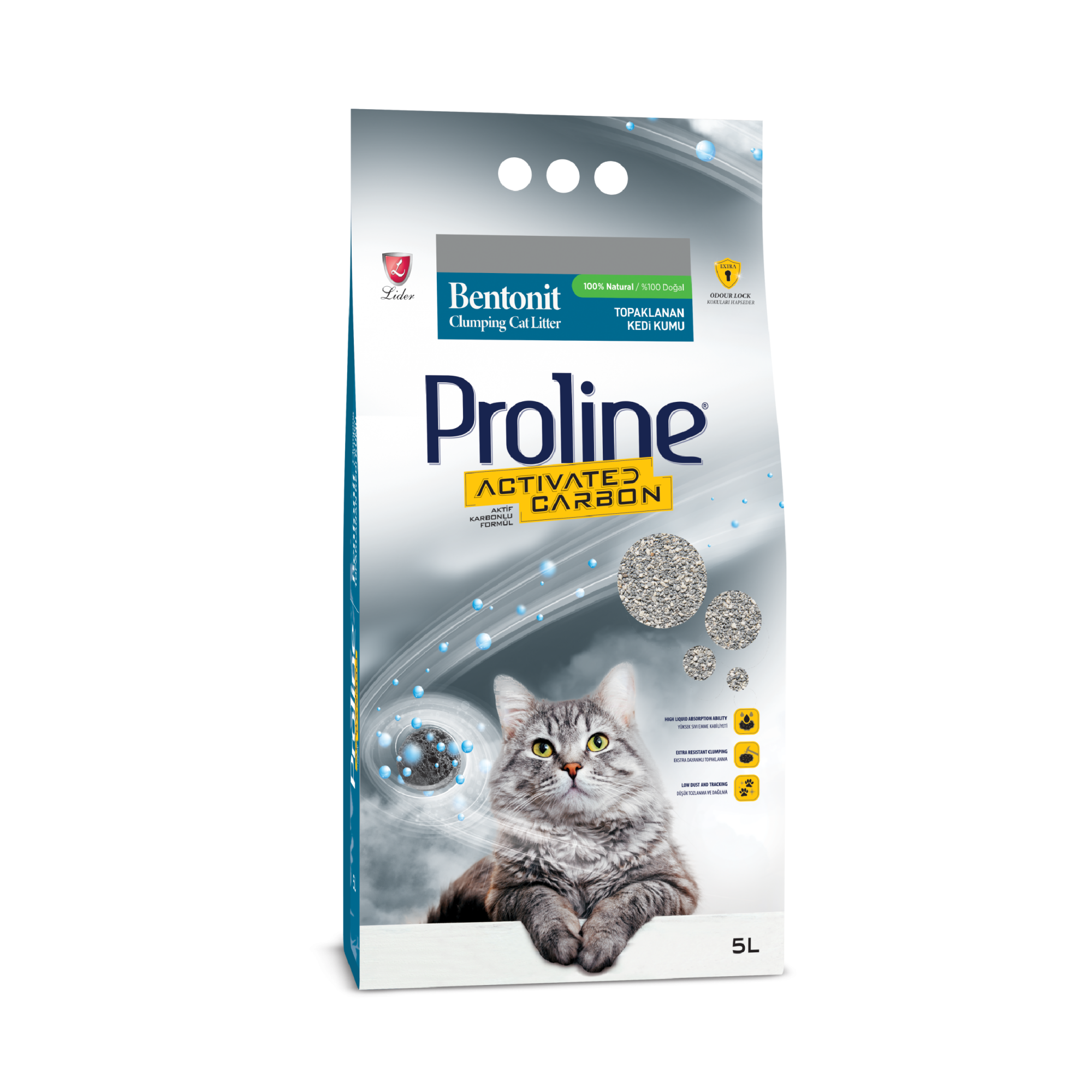 Proline Bentonite Cat Litter Unscented - Pro Feeds