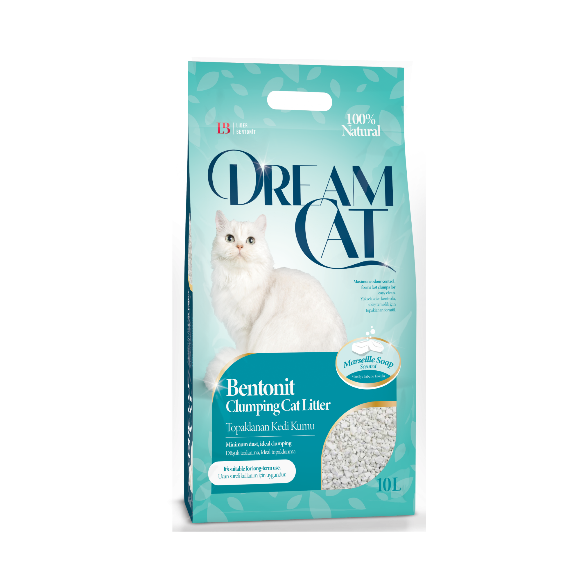 New Premium Clumping Cat Litter Lavender Scent - Pro Feeds